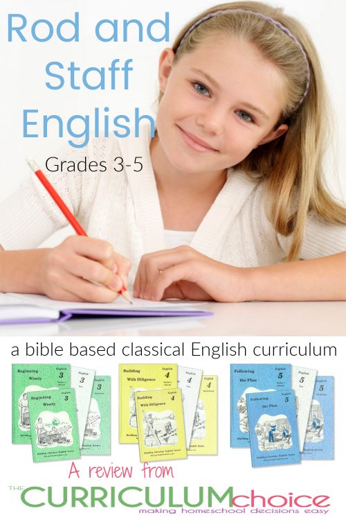 Rod and Staff English: Grades 3-5 - The Curriculum Choice