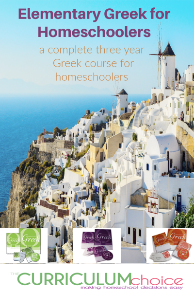 Elementary Greek for Homeschoolers - The Curriculum Choice