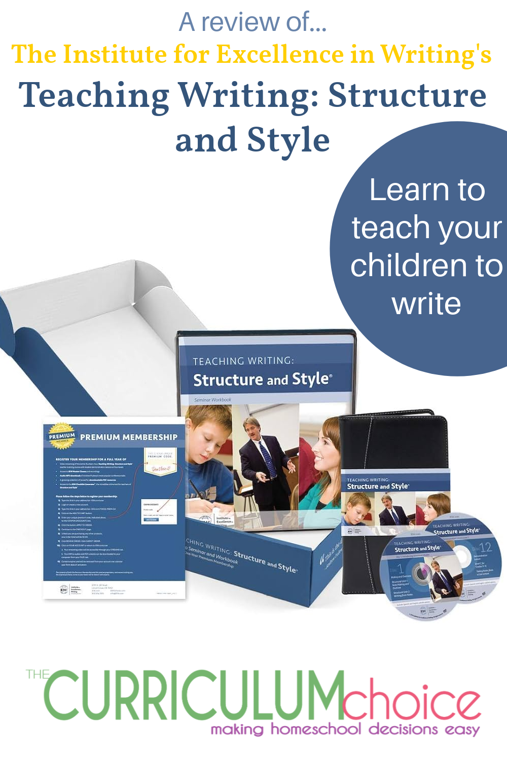 The Institute for Excellence in Writing Review: IEW Teaching Writing ...