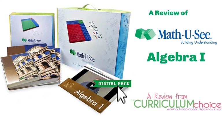 Math-U-See Homeschool Math Review - The Curriculum Choice