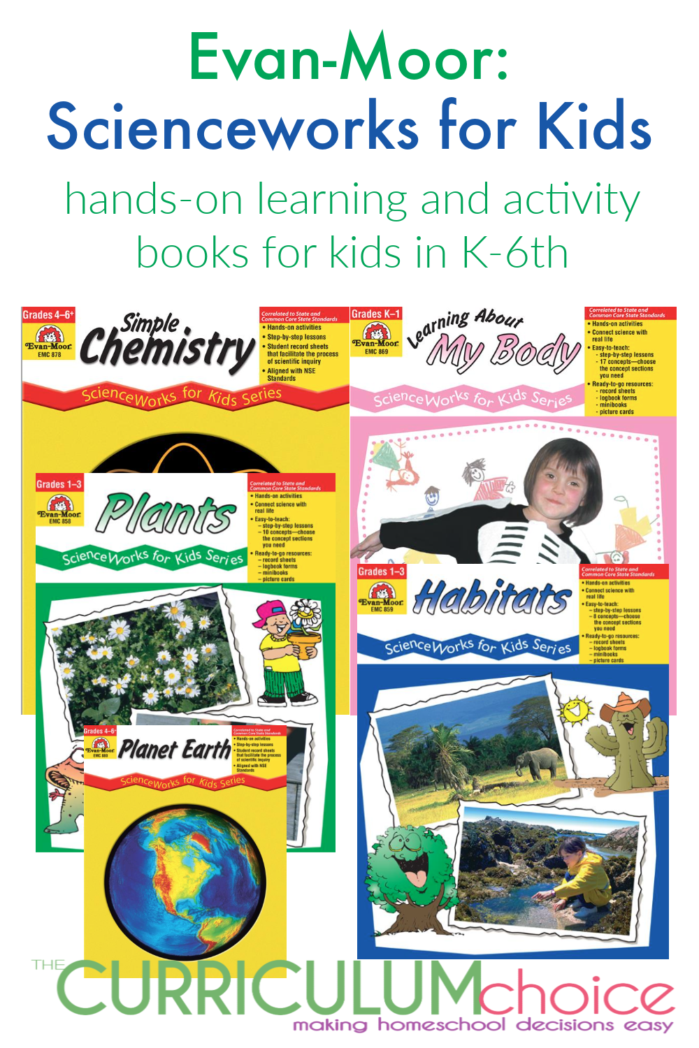Evan-Moor: ScienceWorks for Kids Series - The Curriculum Choice