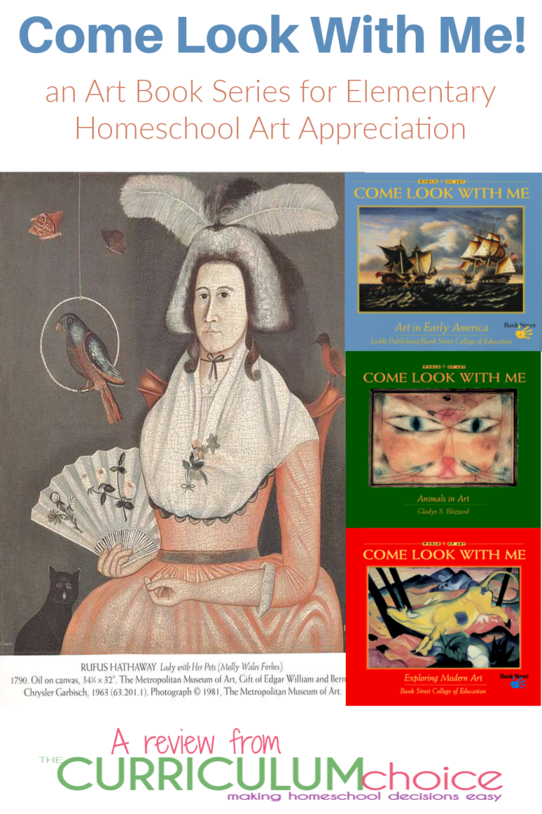 Come Look With Me - Art Book Series for Elementary Homeschool Art ...