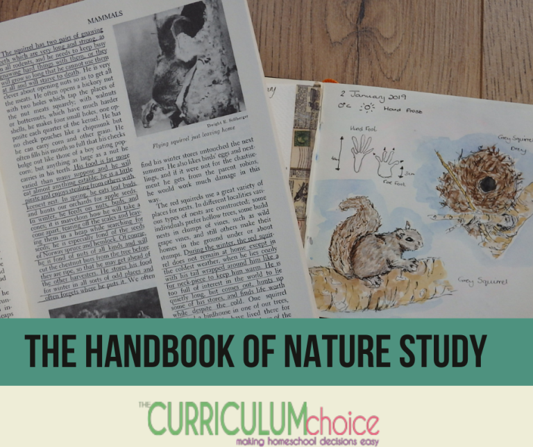 Handbook of Nature Study Book for Homeschool - The Curriculum Choice