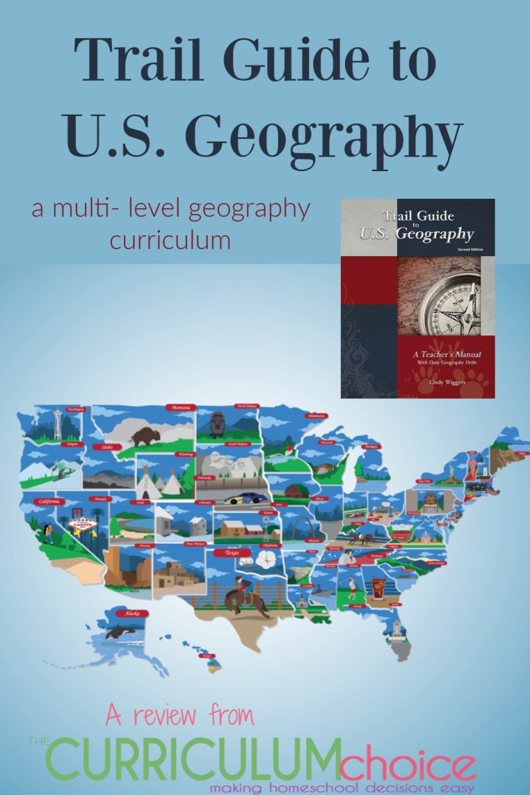 Trail Guide to U.S. Geography by Cindy Wiggers - The Curriculum Choice