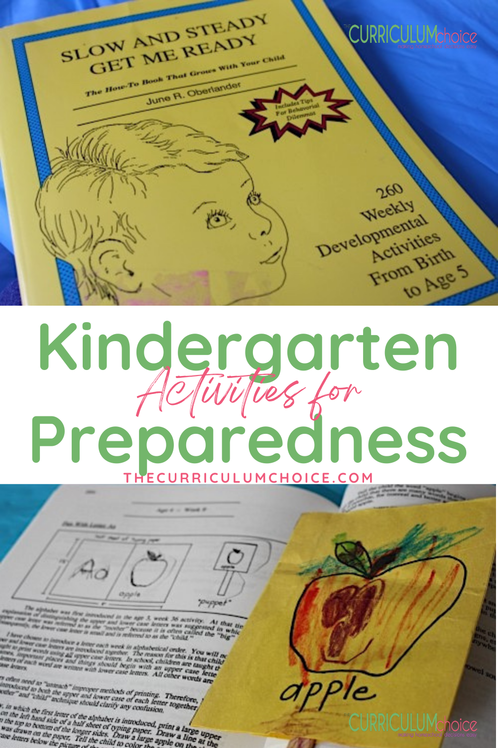 Slow and Steady Get Me Ready: Homeschool Activities for Kindergarten ...