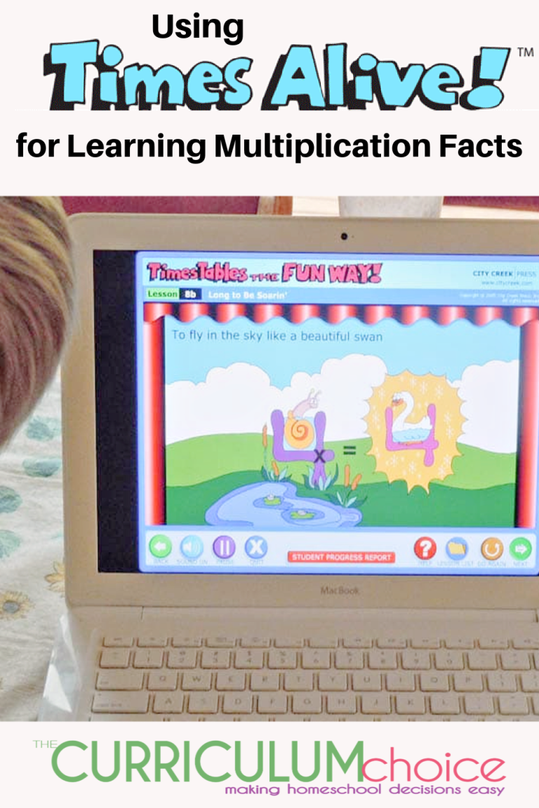 Using Times Alive! for Learning Multiplication Facts - The Curriculum ...