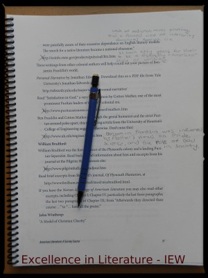 Excellence in Literature: Reading and Writing Through the Classics (IEW ...