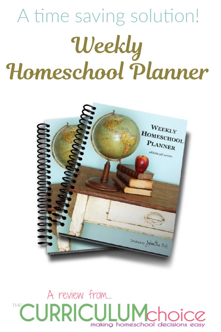 Weekly Homeschool Planner - A Time-Saving Solution! - The Curriculum Choice