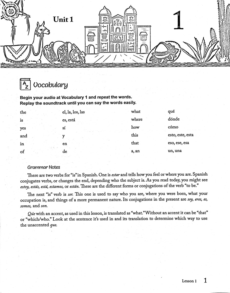 Speedy Spanish Level 1 Review - The Curriculum Choice