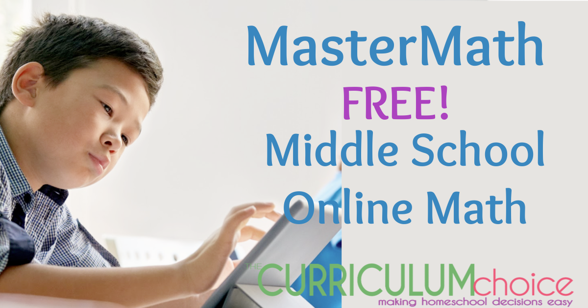 MasterMath: Free Middle School Online Lessons - The Curriculum Choice