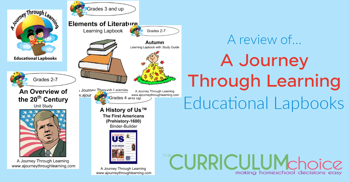 A Journey Through Learning Lapbooks Review - The Curriculum Choice