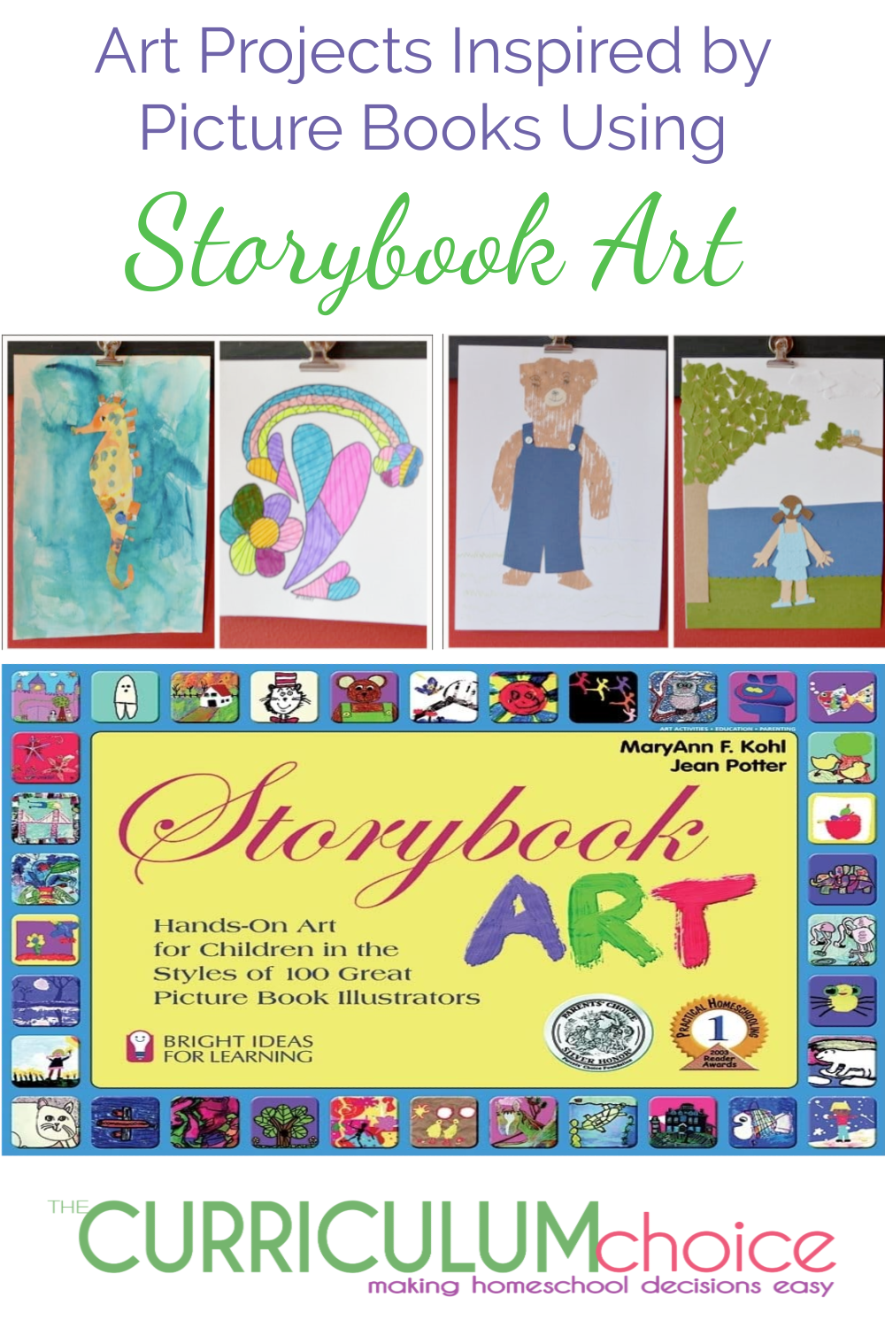 Art Projects For Picture Books Using Storybook Art - The Curriculum Choice