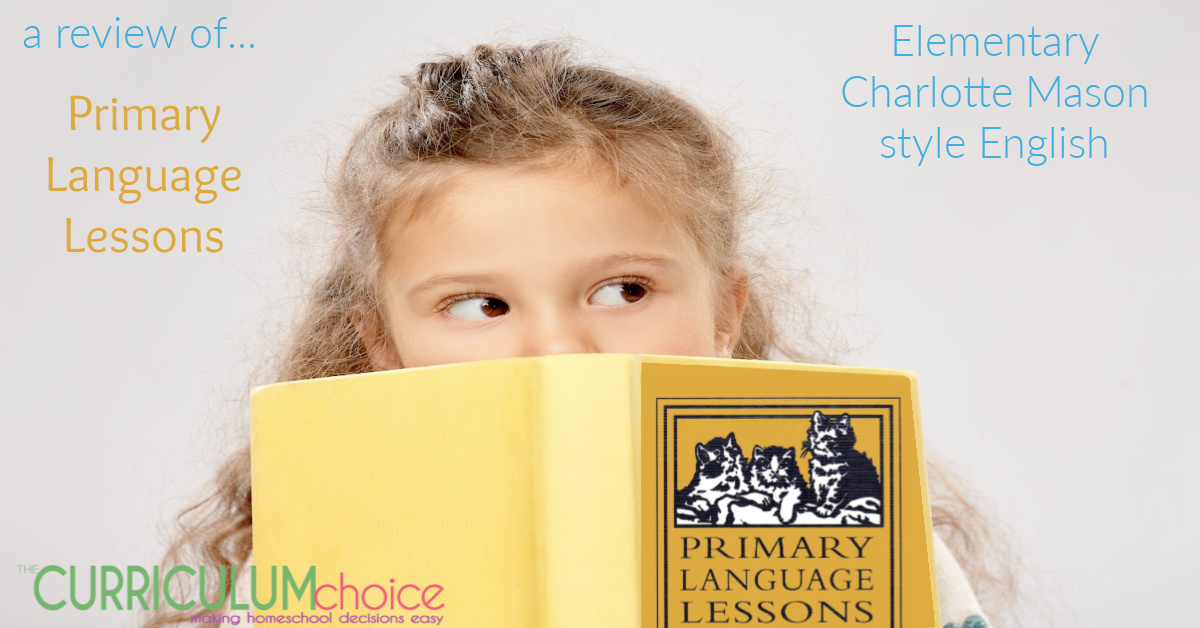 Primary Language Lessons Review - The Curriculum Choice