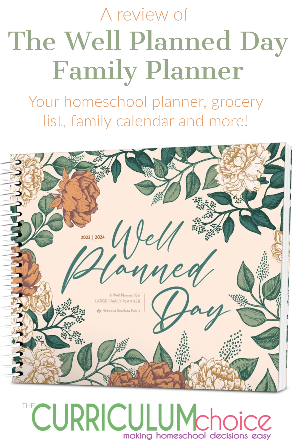 The Well Planned Day Family Planner - The Curriculum Choice