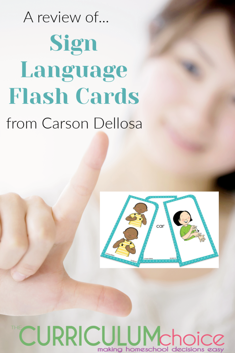 Homeschool Sign Language and Deaf Culture Resources - The Curriculum Choice
