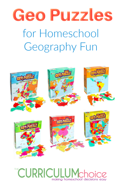 GEO Puzzles for Homeschool Geography Fun - The Curriculum Choice