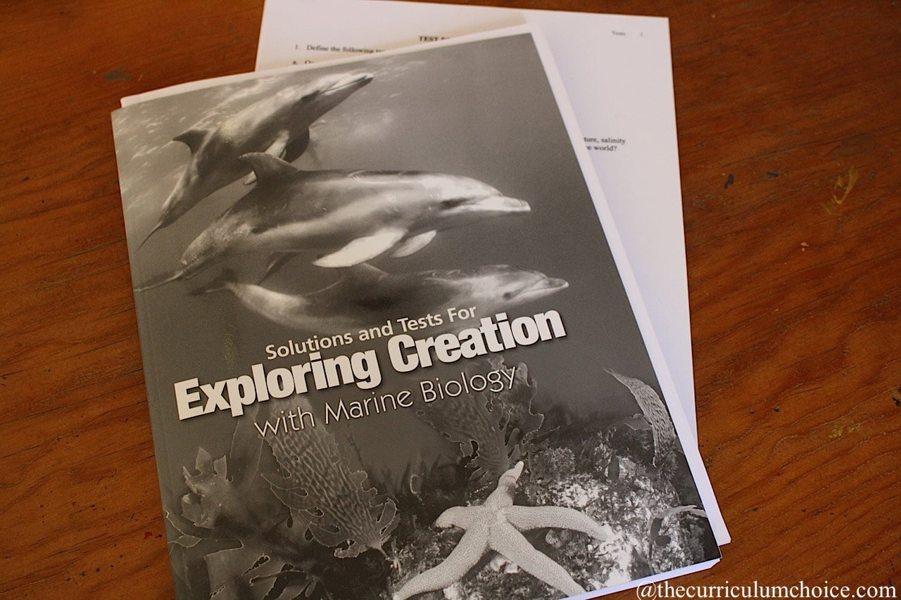 Apologia Exploring Creation with Marine Biology Review - The Curriculum ...