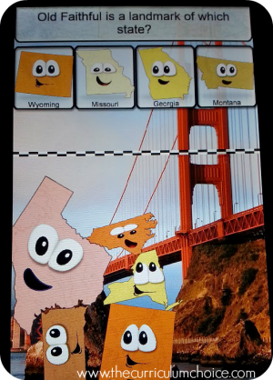 Stack the States Homeschool Geography App Review - The Curriculum Choice