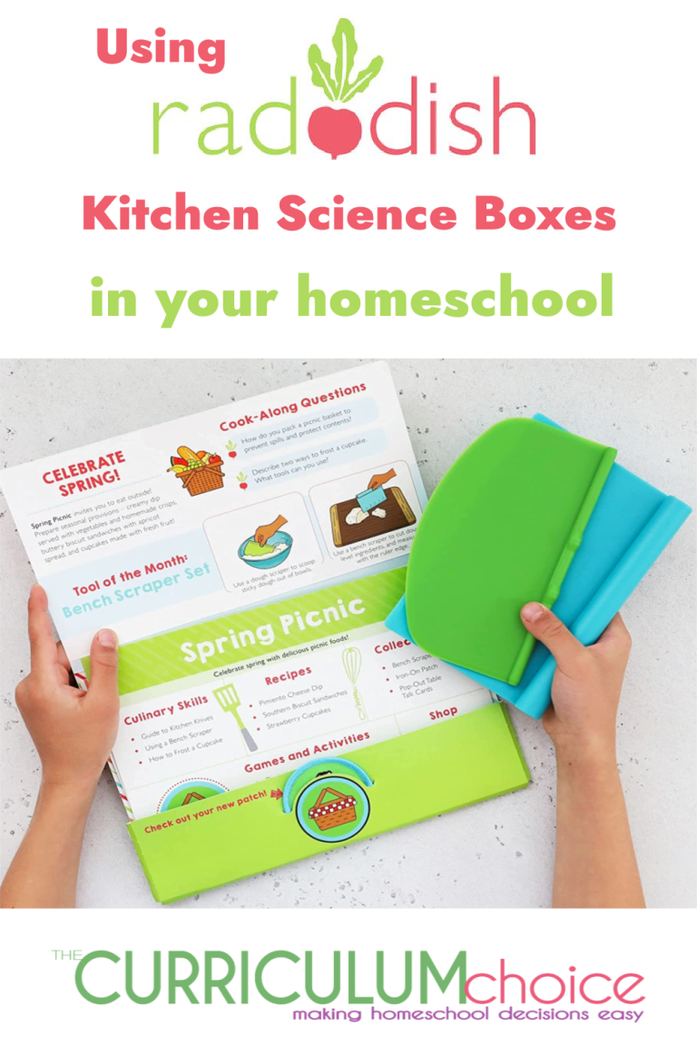 Using Raddish Kitchen Science Box In Your Homeschool - The Curriculum ...
