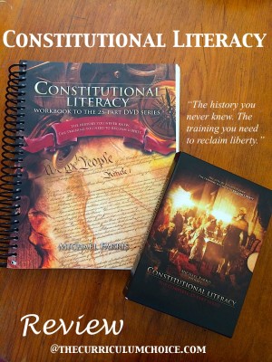 Constitutional Literacy Review - The Curriculum Choice