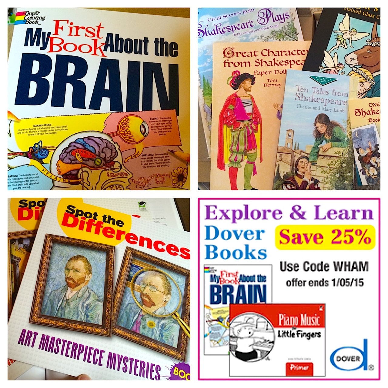 Dover Publications Art, Literature and Science - The Curriculum Choice