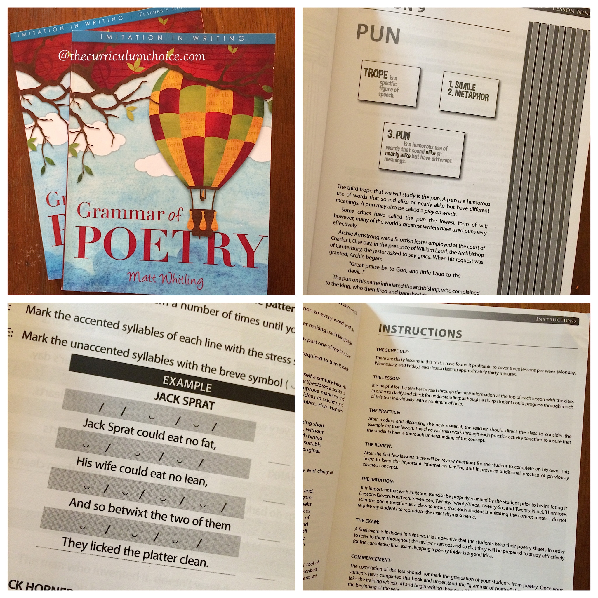 Grammar of Poetry from Compass Classroom - A Homeschool Middle School ...