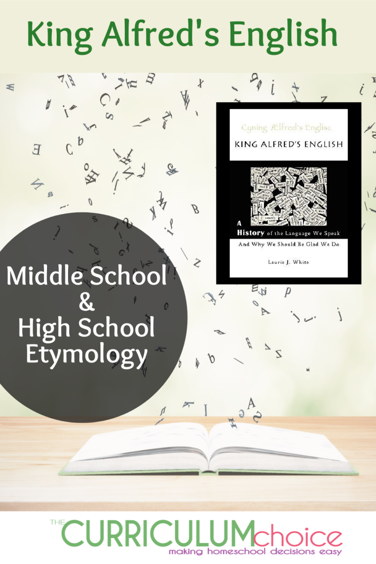 King Alfred's English: Middle School & High School Etymology - The ...