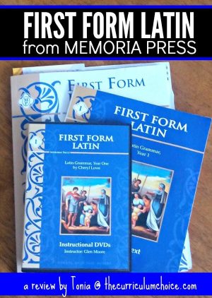 First Form Latin from Memoria Press - The Curriculum Choice