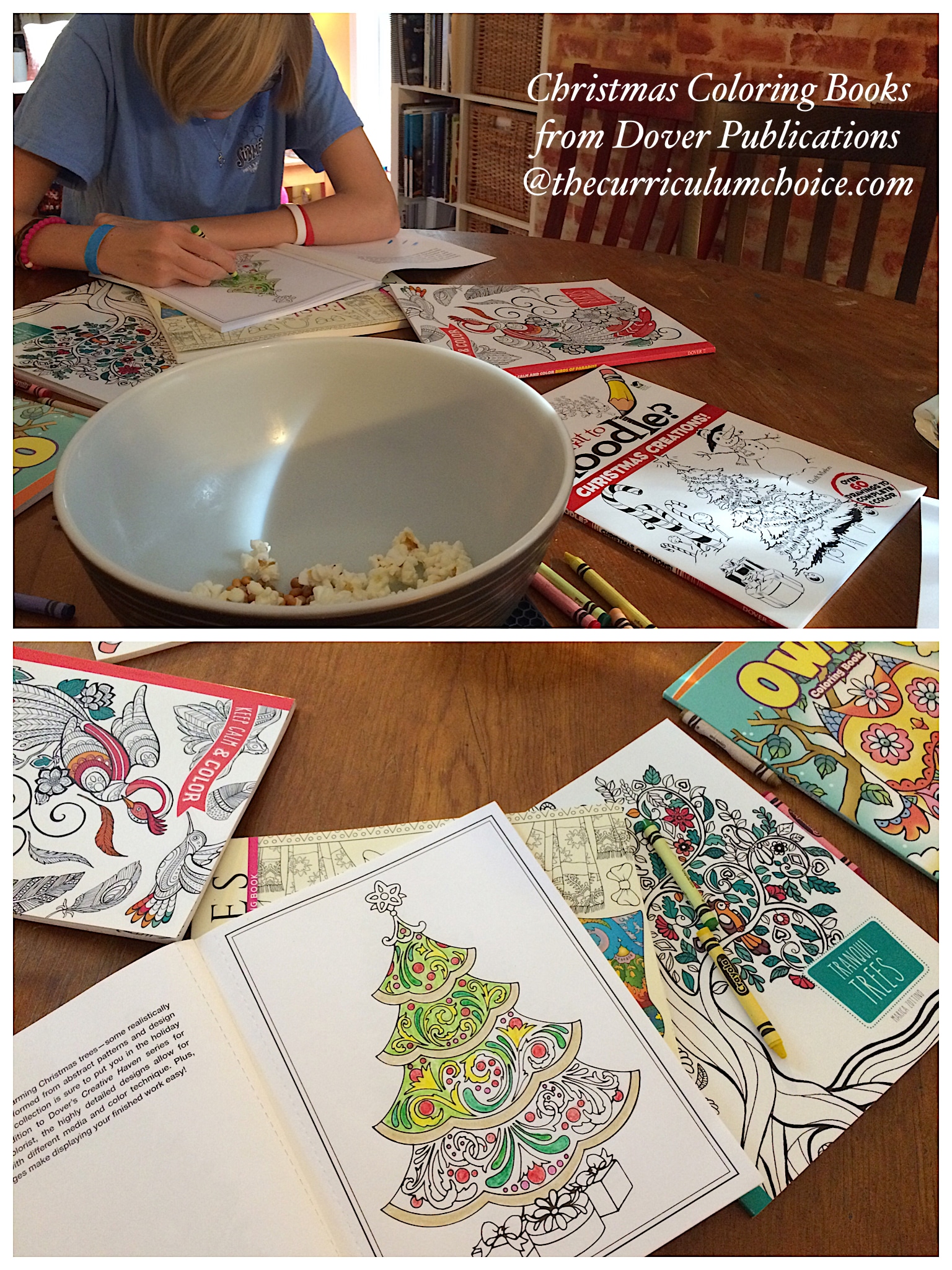 Calm Homeschool Coloring Activities - The Curriculum Choice