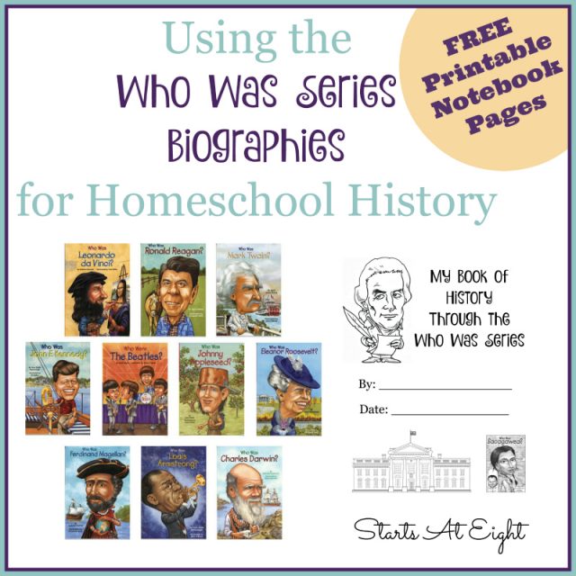 Using the Who Was Series for Homeschooling - The Curriculum Choice