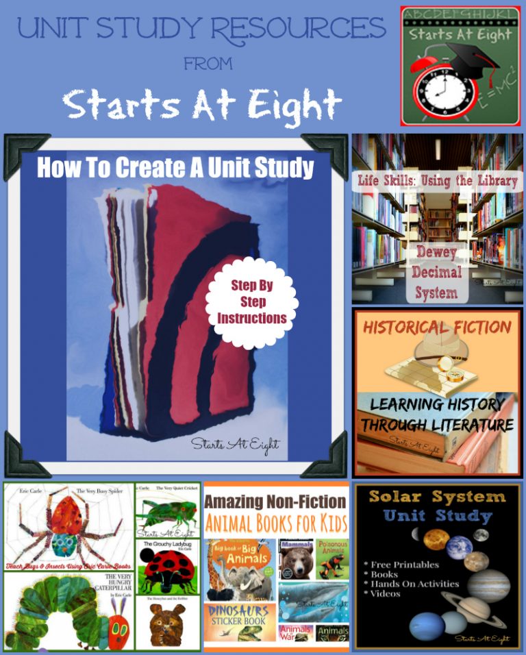 Homeschool Unit Studies - The Curriculum Choice