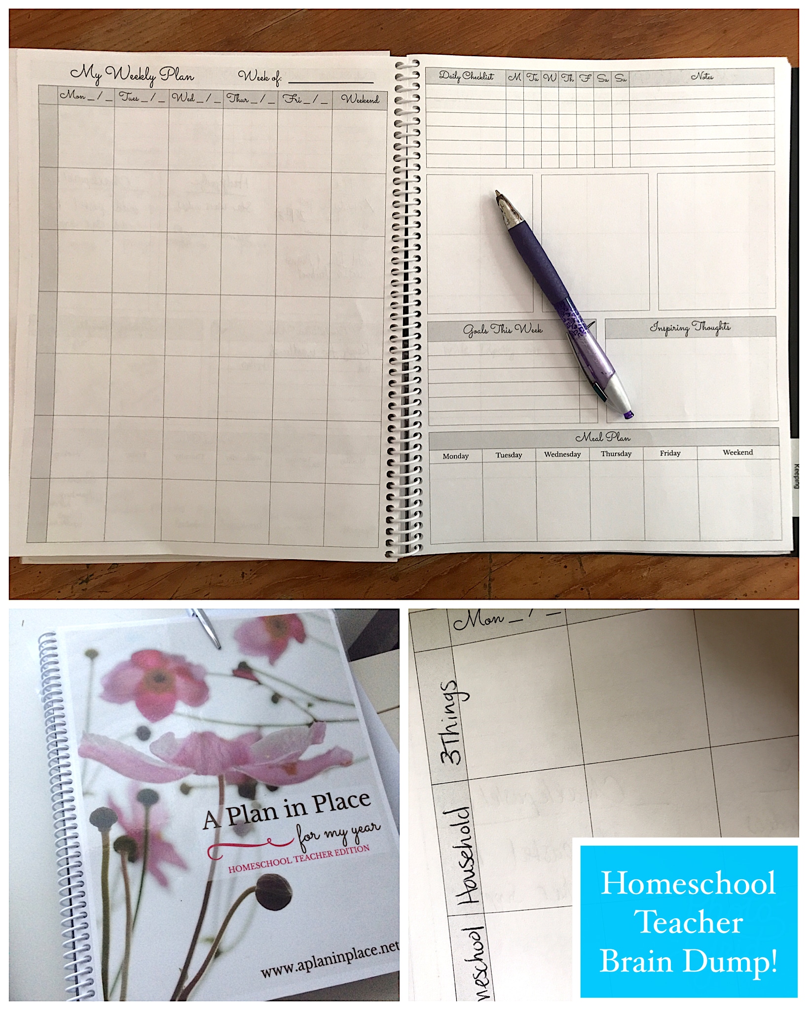 A Week in the Life of a Homeschool Planner - The Curriculum Choice