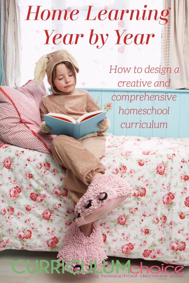 Home Learning Year by Year - The Curriculum Choice