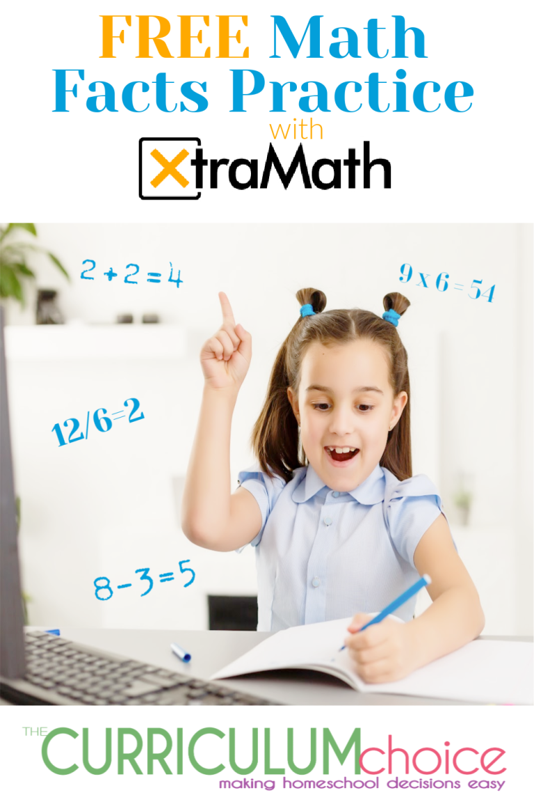 XtraMath: Free Math Facts Practice For Kids - The Curriculum Choice