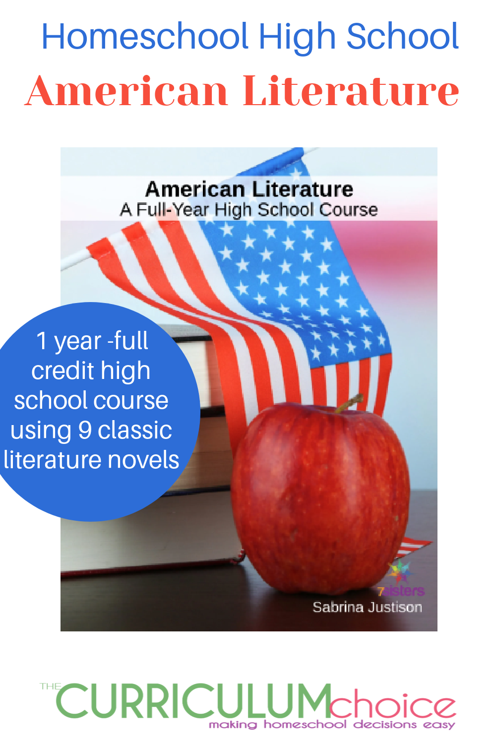 Homeschool High School American Literature by 7 Sisters Review - The ...