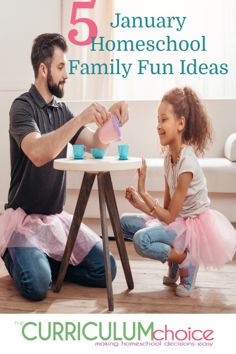 5 January Homeschool Family Fun Ideas - The Curriculum Choice