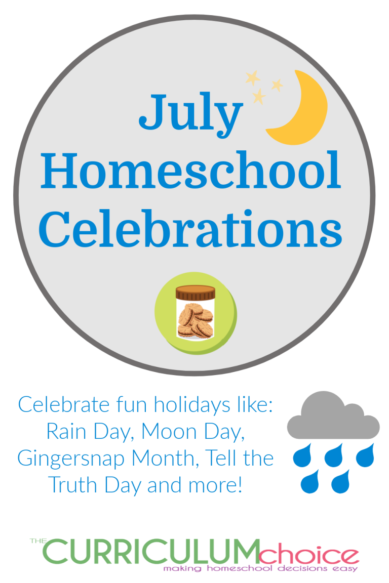 July Homeschool Celebrations - The Curriculum Choice