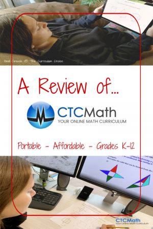 CTCMath Homeschool Math Review - The Curriculum Choice