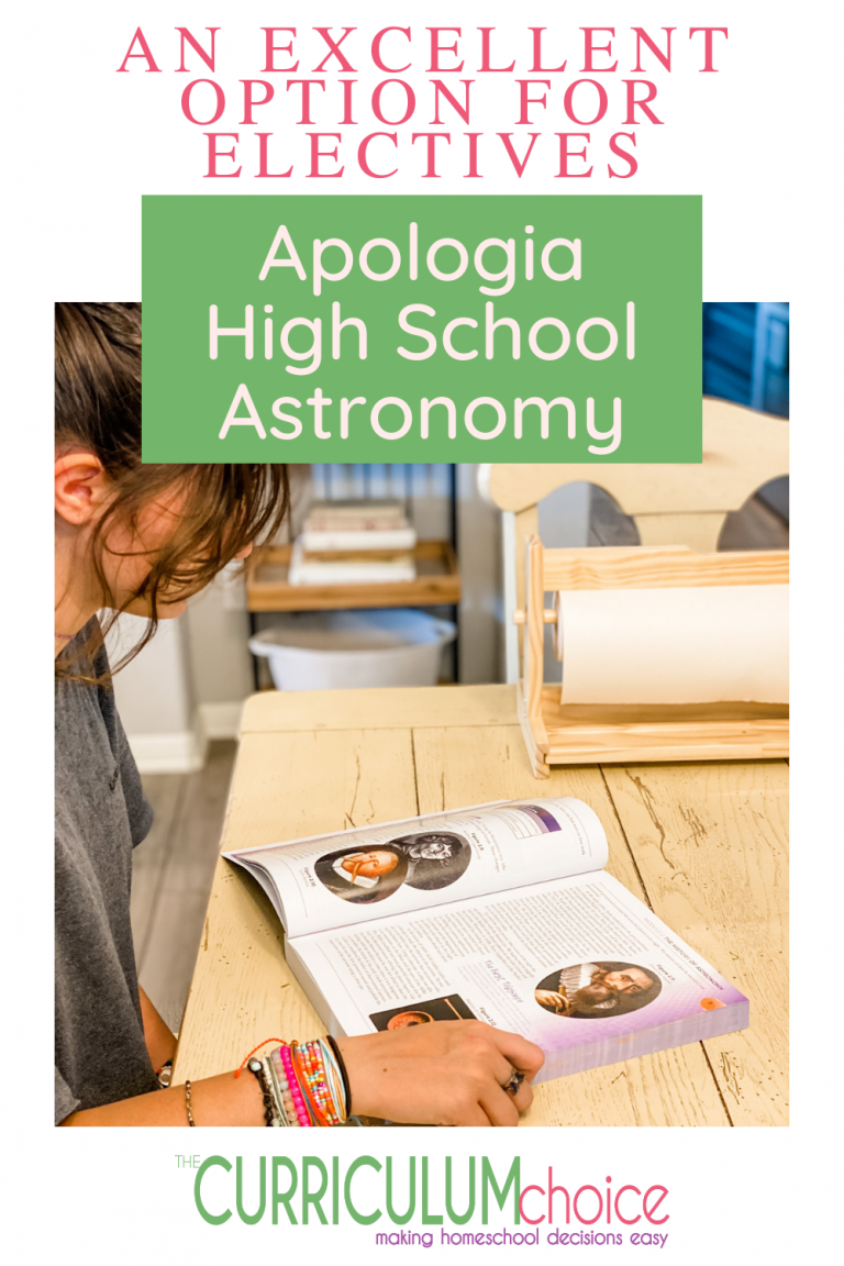 Apologia High School Astronomy Is An Excellent Option for Electives
