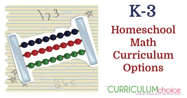 The Ultimate Guide to Homeschool Curriculum Options Grades K-3 - The ...
