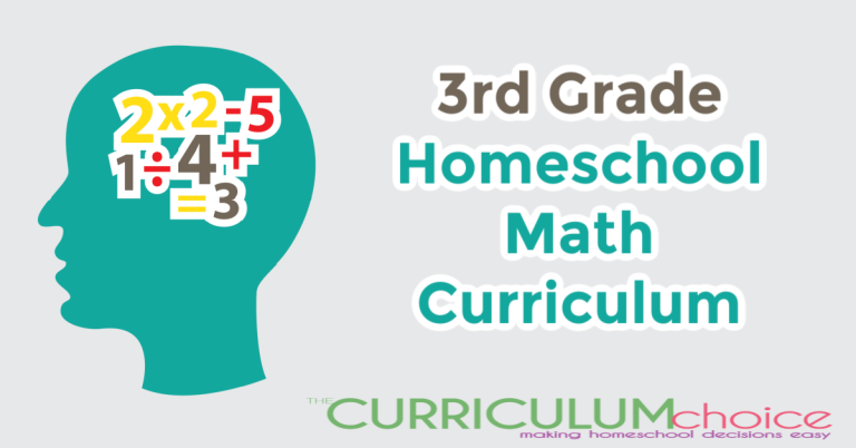 The Ultimate Guide to 3rd Grade Homeschool Curriculum - The Curriculum ...