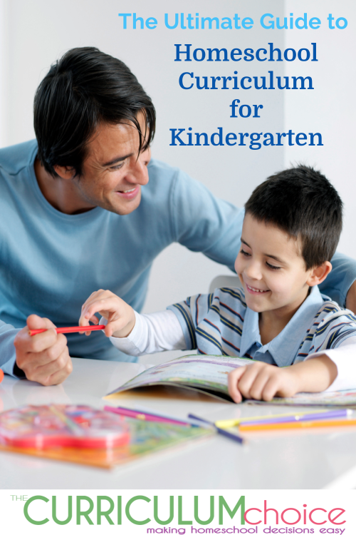 The Ultimate Guide to Homeschool Curriculum for Kindergarten - The ...