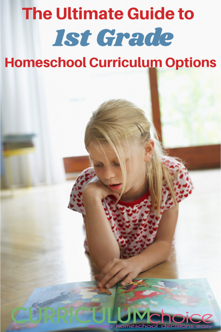 The Ultimate Guide to 1st Grade Homeschool Curriculum Options - The ...