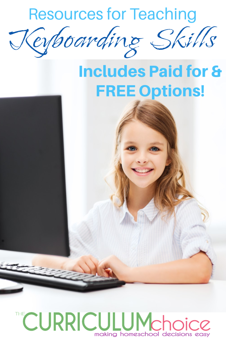 Resources for Teaching Homeschool Keyboarding Skills - The Curriculum ...
