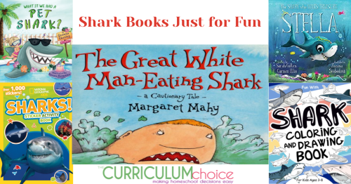 Super Snappy Shark Books To Celebrate Shark Week - The Curriculum Choice
