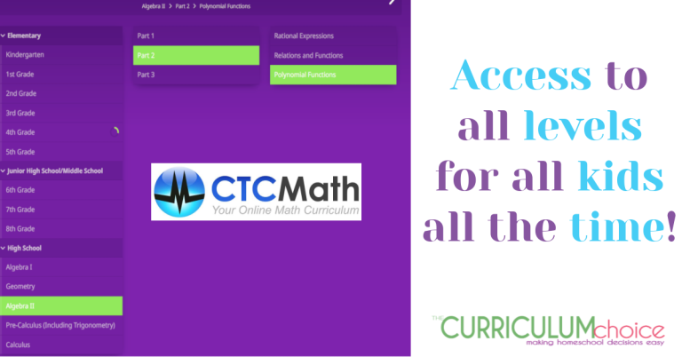 Mastery Online Math Curriculum for Homeschool - The Curriculum Choice