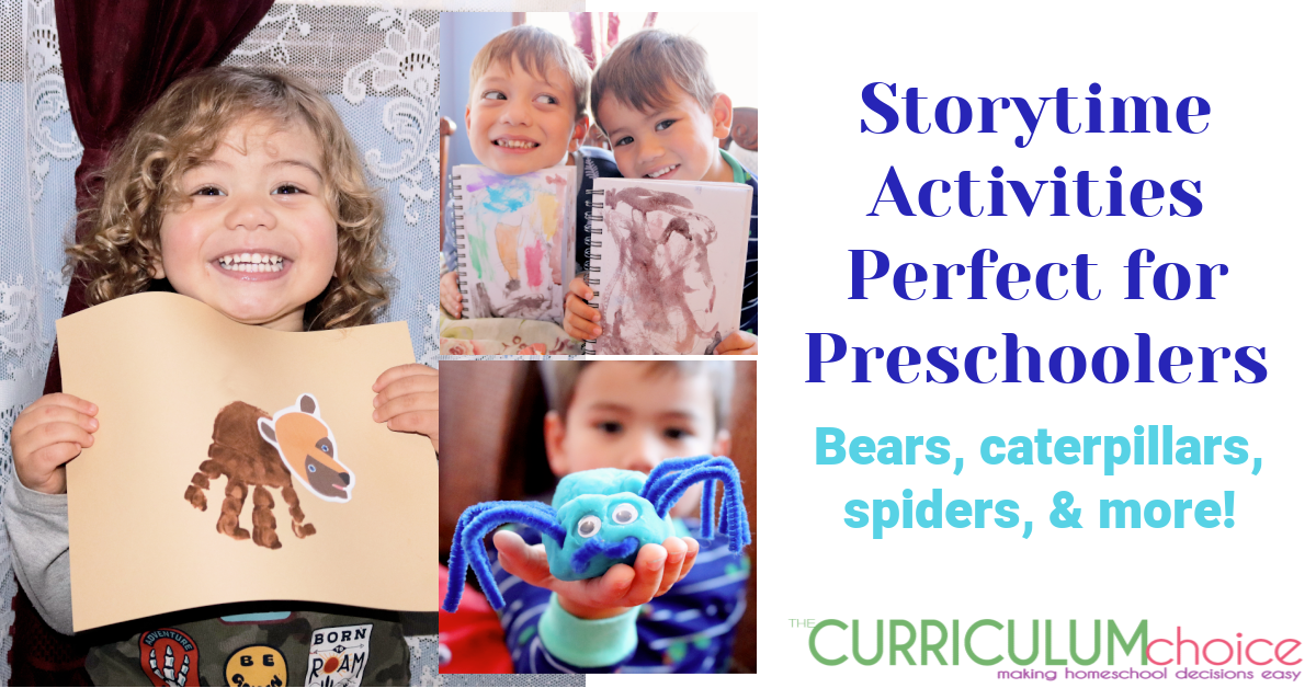 Storytime Activities Perfect For Preschoolers - The Curriculum Choice