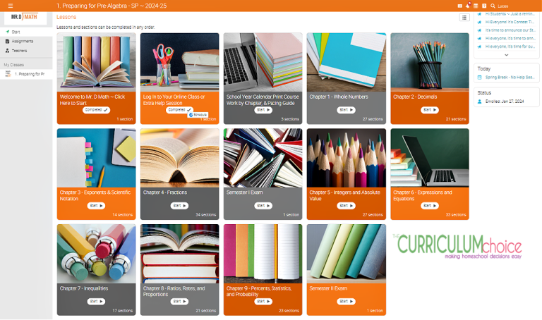 Preparing for Pre-Algebra with Gamified Mr. D Math - The Curriculum Choice
