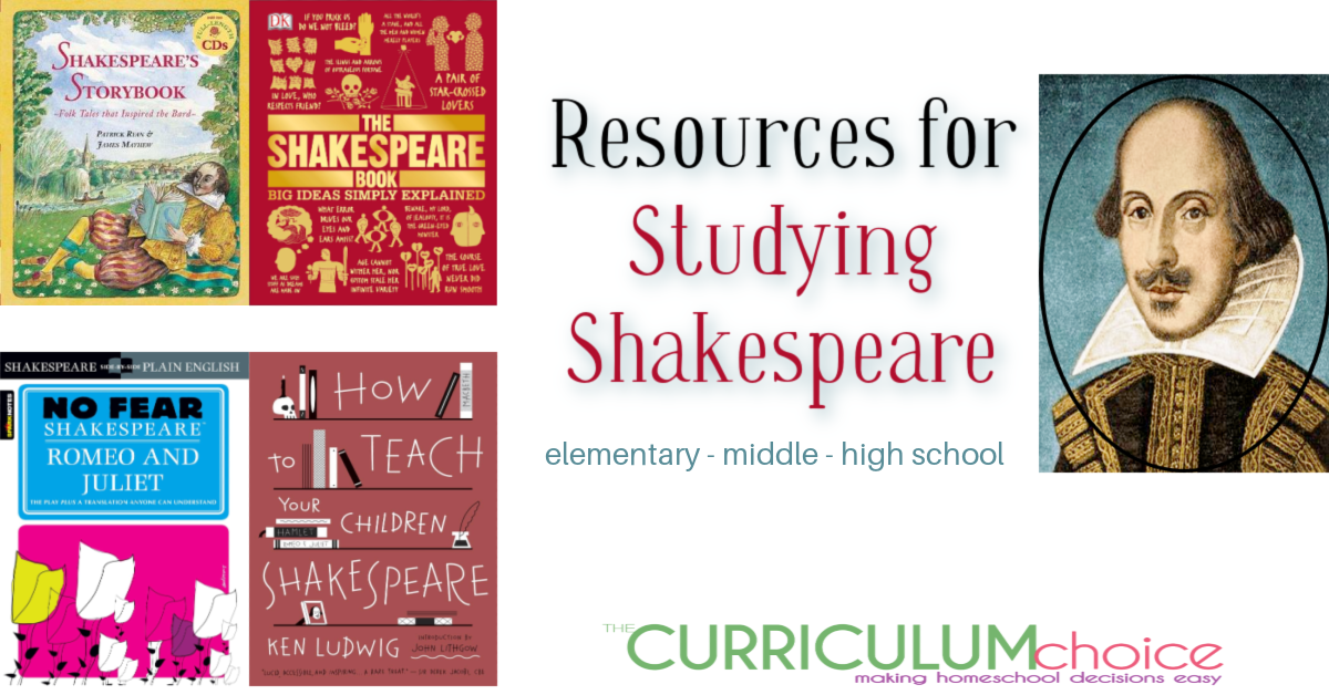 Resources for Studying Shakespeare: Grades K-12 - The Curriculum Choice