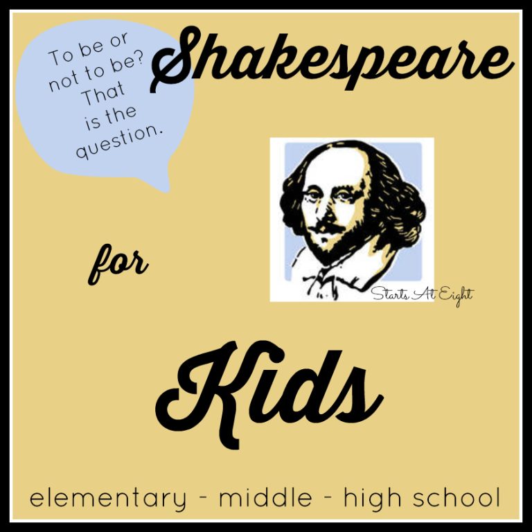 Resources for Studying Shakespeare: Grades K-12 - The Curriculum Choice